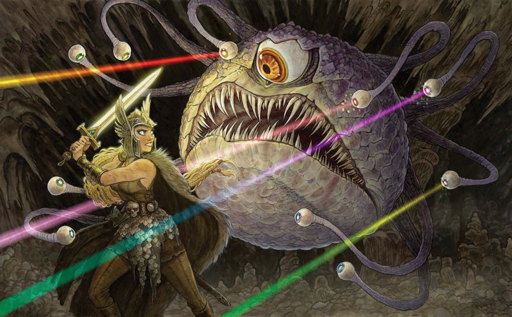 Hive of the Eye Tyrant (Variant) MtG Art from Adventures in the ...