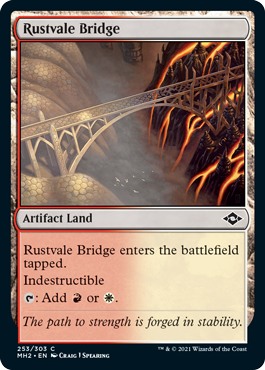 Rustvale Bridge MtG Art from Modern Horizons 2 Set by Craig J. Spearing ...