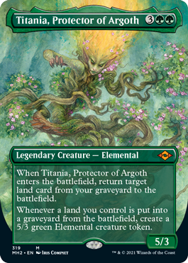 Titania, Protector of Argoth (Variant) MtG Art from Modern Horizons 2 ...