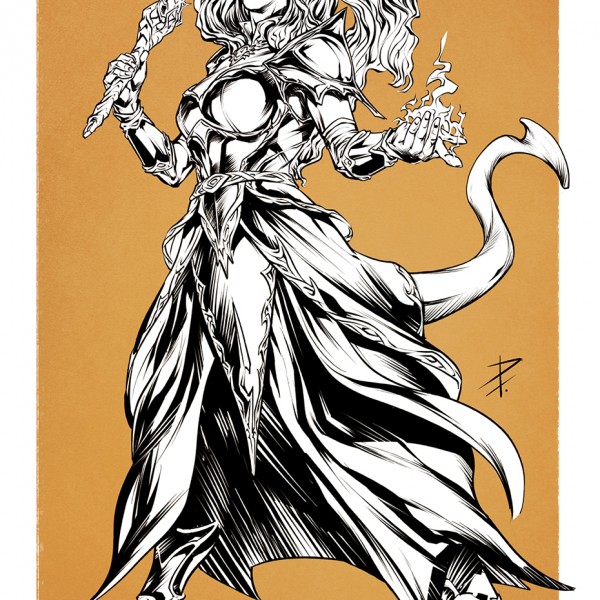 Magic the Gathering Art by Pedro Potier - Art of Magic: the Gathering