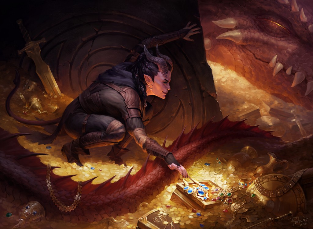 Hoard Robber MtG Art from Adventures in the Forgotten Realms Set by ...