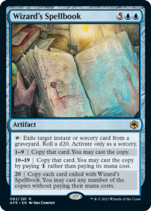 Wizard's Spellbook MtG Art from Adventures in the Forgotten Realms Set ...