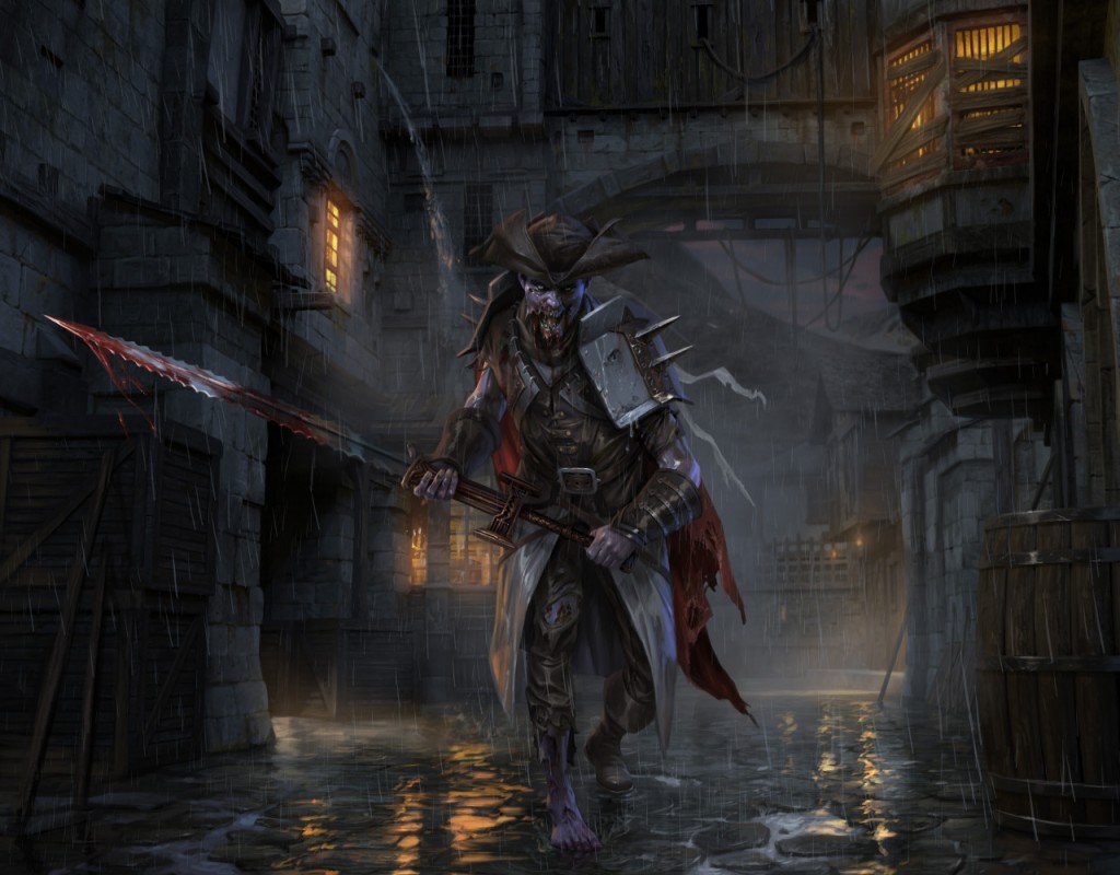Champion of the Perished (Variant) MtG Art from Innistrad: Midnight ...