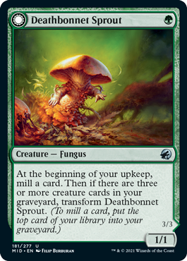 Deathbonnet Sprout MtG Art from Innistrad: Midnight Hunt Set by Filip ...