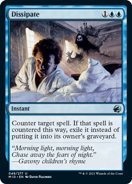 Dissipate MtG Art from Innistrad: Midnight Hunt Set by David Palumbo ...
