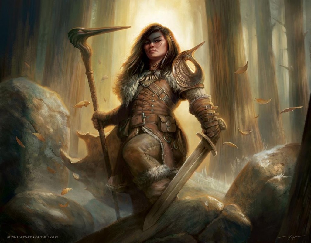 Heronblade Elite MtG Art from Innistrad: Midnight Hunt Set by Yigit ...