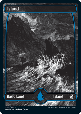 Island MtG Art from Innistrad: Midnight Hunt Set by Evan Cagle - Art of ...