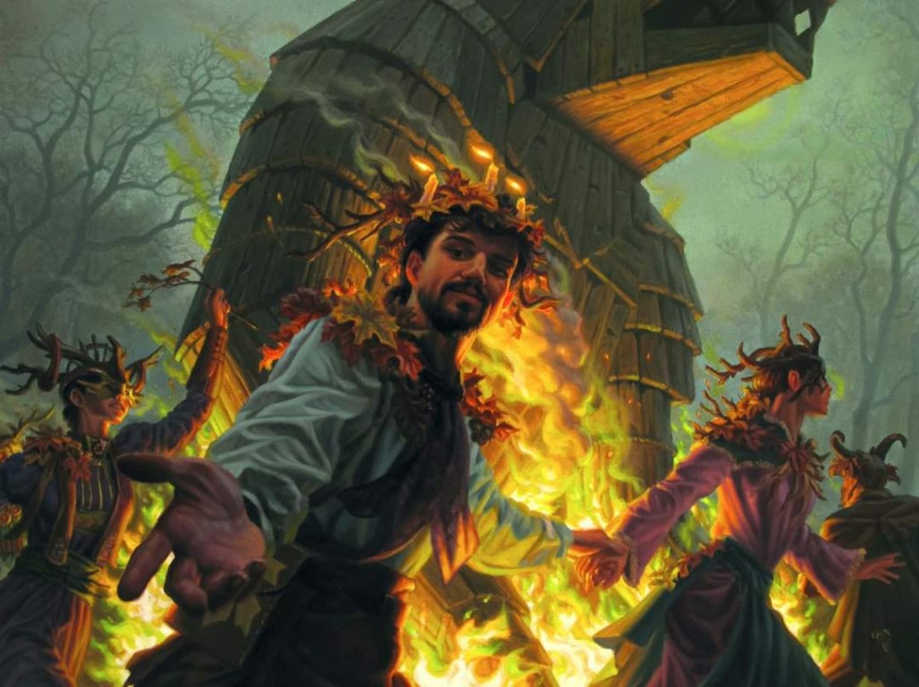 Join the Dance MtG Art from Innistrad: Midnight Hunt Set by Raoul ...