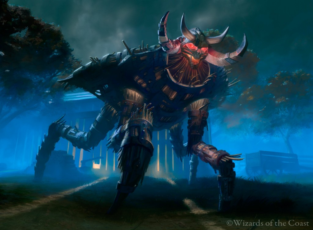 Mystic Monstrosity MtG Art from Innistrad: Midnight Hunt Set by Joe ...