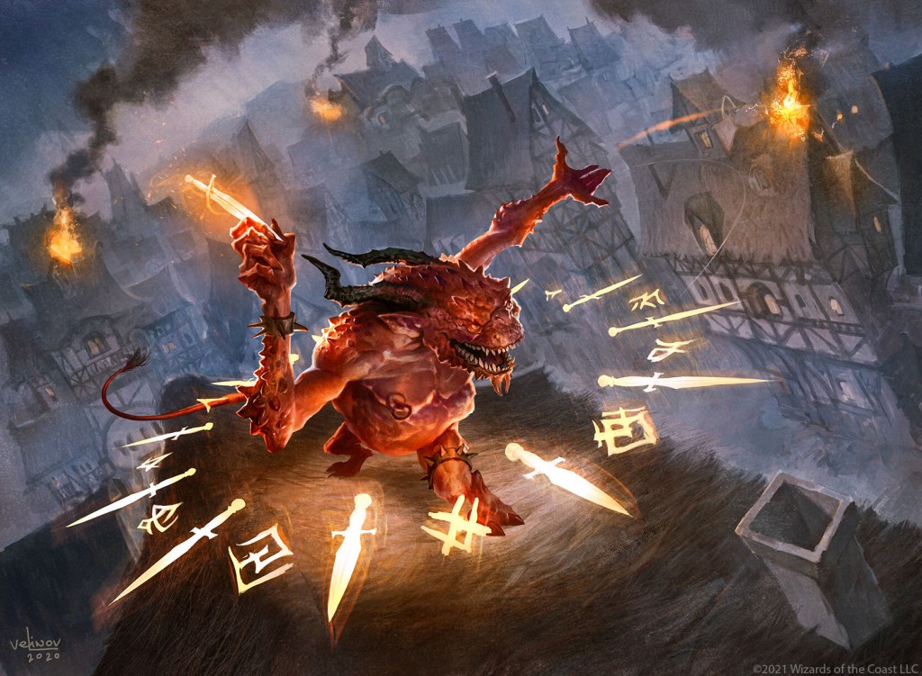 Play with Fire MtG Art from Innistrad: Midnight Hunt Set by Svetlin ...