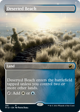 Deserted Beach (Variant) MtG Art from Innistrad: Midnight Hunt Set by ...