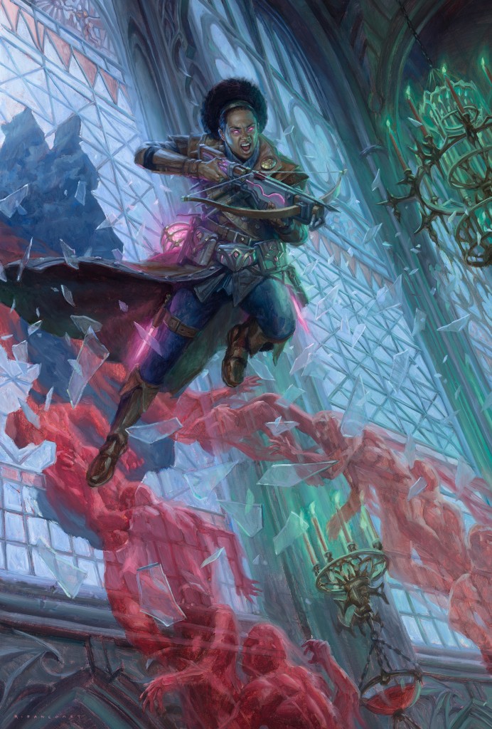 Kaya, Geist Hunter MtG Art from Innistrad: Crimson Vow Set by Ryan ...