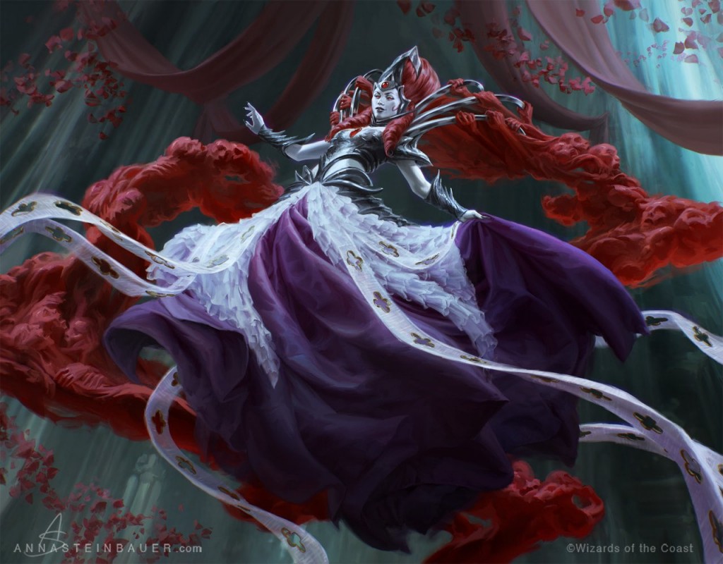 Olivia, Crimson Bride MtG Art from Innistrad: Crimson Vow Set by Anna ...