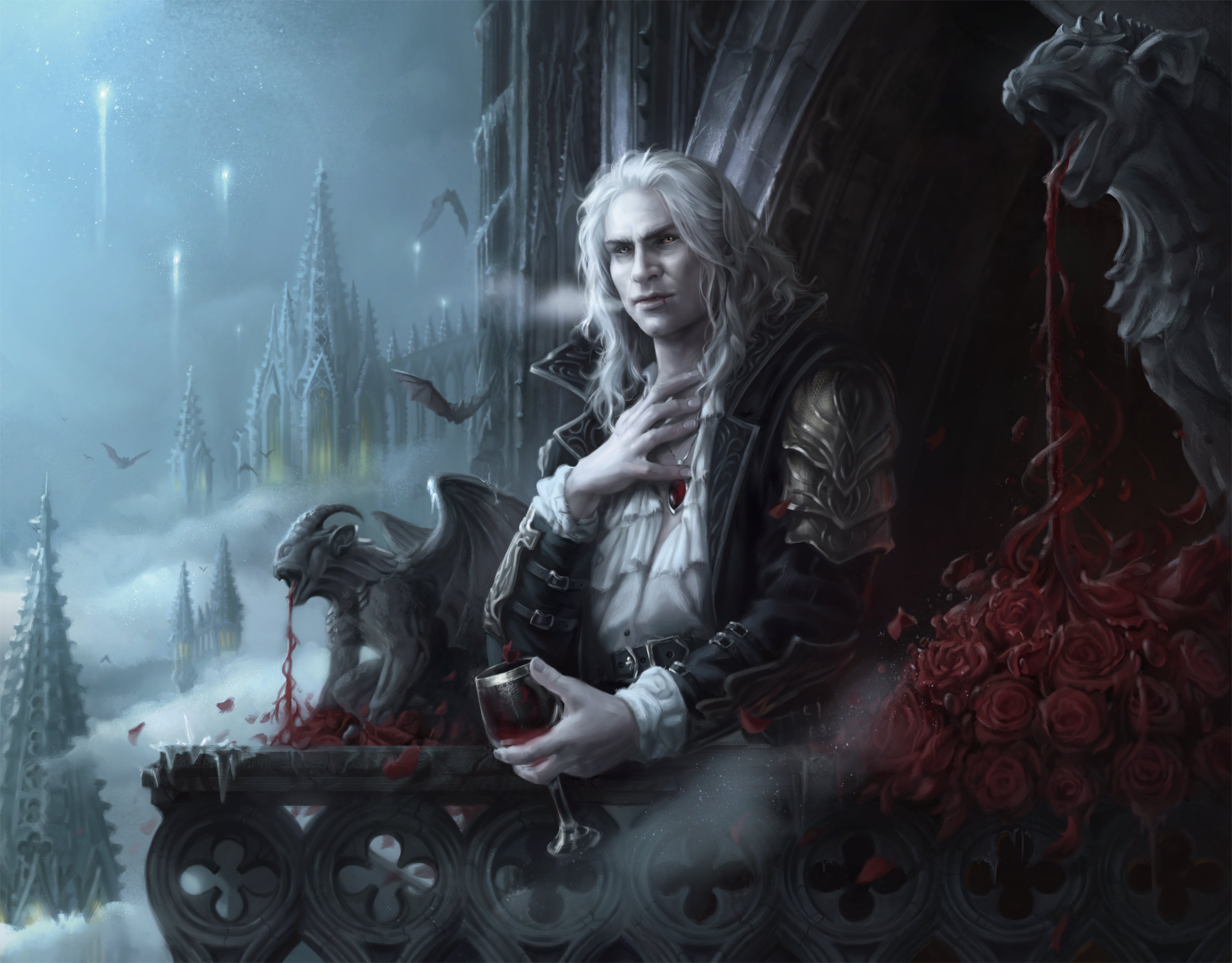 Sorin the Mirthless (Variant) MtG Art from Innistrad: Crimson Vow Set ...