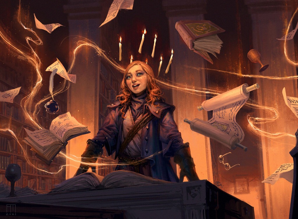 Clever Distraction MtG Art from Innistrad: Crimson Vow Set by Andrew ...