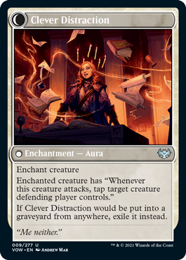 Clever Distraction MtG Art from Innistrad: Crimson Vow Set by Andrew ...
