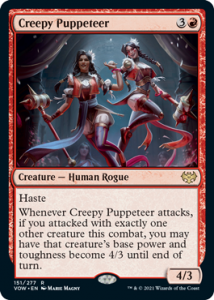 Creepy Puppeteer MtG Art from Innistrad: Crimson Vow Set by Marie Magny ...