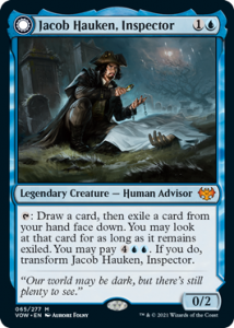 Jacob Hauken, Inspector MtG Art from Innistrad: Crimson Vow Set by ...
