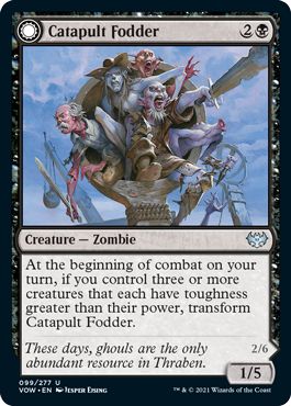 Catapult Fodder MtG Art from Innistrad: Crimson Vow Set by Jesper ...