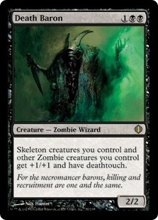 Death Baron MtG Art from Core Set 2019, Planechase, Shards of Alara Set ...