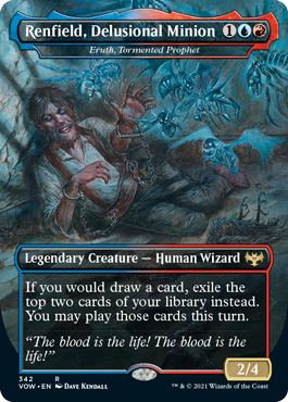 Eruth, Tormented Prophet (Variant) MtG Art from Innistrad: Crimson Vow ...