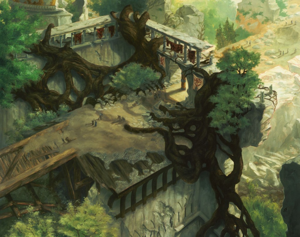 Gruul Guildgate MtG Art from Commander 2013, Dragon's Maze, Gatecrash ...