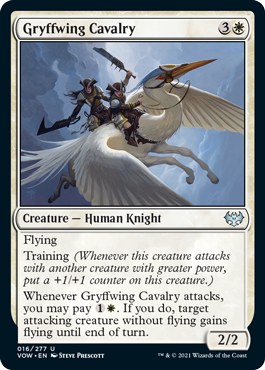 Gryffwing Cavalry MtG Art from Innistrad: Crimson Vow Set by Steve ...