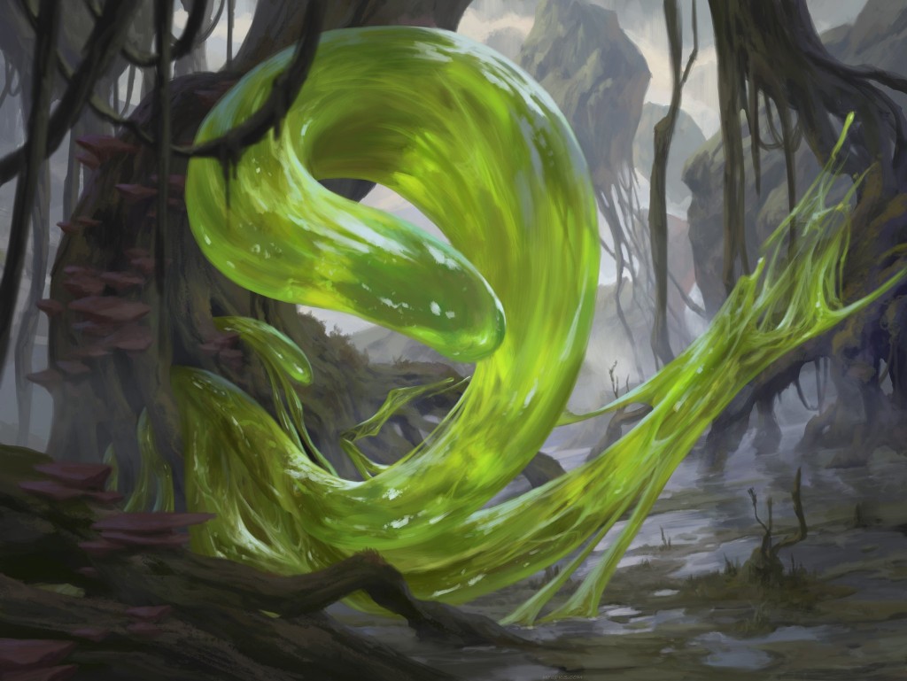 Oran-Rief Ooze MtG Art from Zendikar Rising Set by Daarken - Art of ...