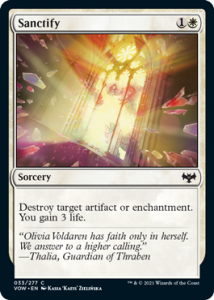 Sanctify MtG Art from Innistrad: Crimson Vow Set by Kasia 'Kafis ...