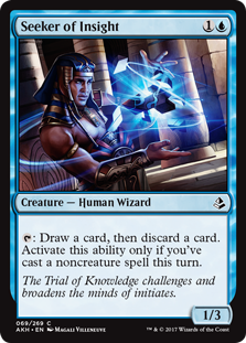 Seeker of Insight MtG Art from Amonkhet Set by Magali Villeneuve - Art ...