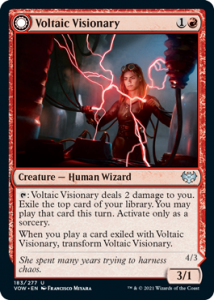 Voltaic Visionary MtG Art from Innistrad: Crimson Vow Set by Francisco ...