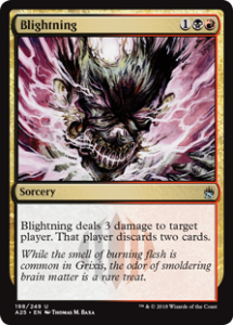 Blightning MtG Art from Masters 25, Shards of Alara Set by Thomas M ...