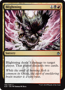 Blightning MtG Art from Masters 25, Shards of Alara Set by Thomas M ...