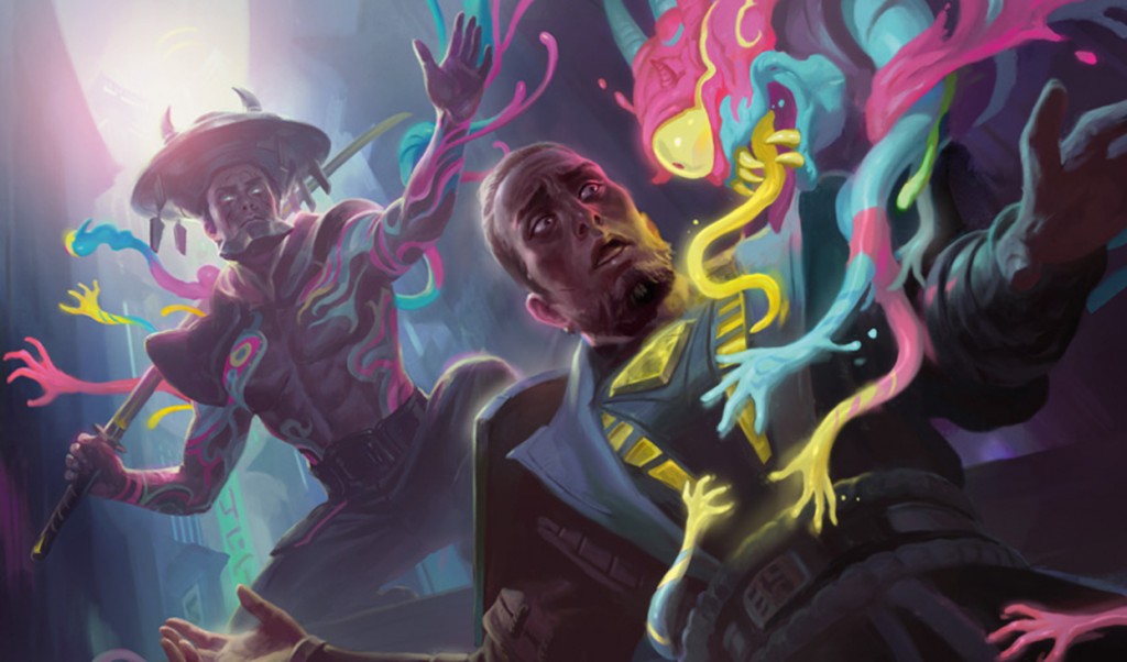 Assassin's Ink MtG Art from Kamigawa: Neon Dynasty Set by Heonhwa Choe ...