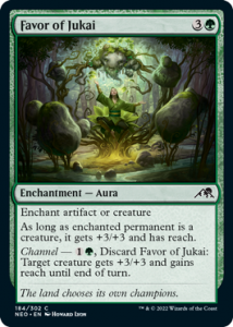 Favor of Jukai MtG Art from Kamigawa: Neon Dynasty Set by Howard Lyon ...