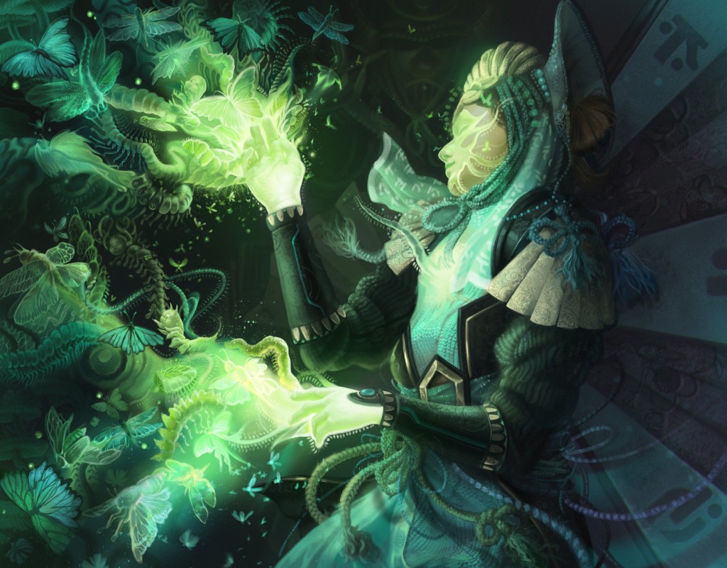 One with the Kami MtG Art from Kamigawa: Neon Dynasty Set by Justyna ...