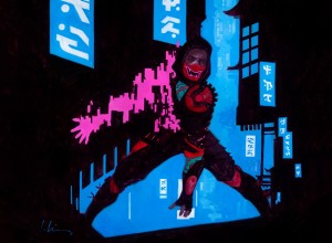 Return to Action MtG Art from Kamigawa: Neon Dynasty Set by Jeremy ...