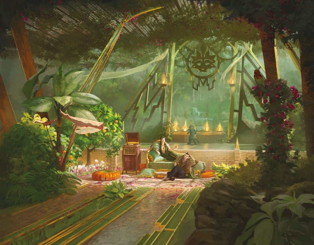 Jetmir's Garden MtG Art from Streets of New Capenna Set by Kasia 'Kafis ...