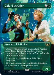 Gala Greeters (Variant) MtG Art from Streets of New Capenna Set by ...
