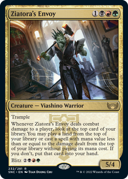 Ziatora's Envoy MtG Art from Streets of New Capenna Set by Tuan Duong ...
