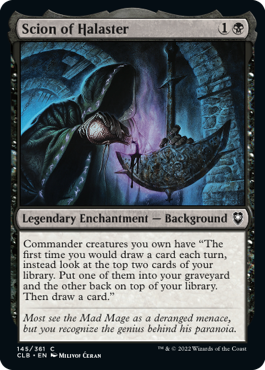 Scion of Halaster MtG Art from Commander Legends: Battle for Baldur's ...
