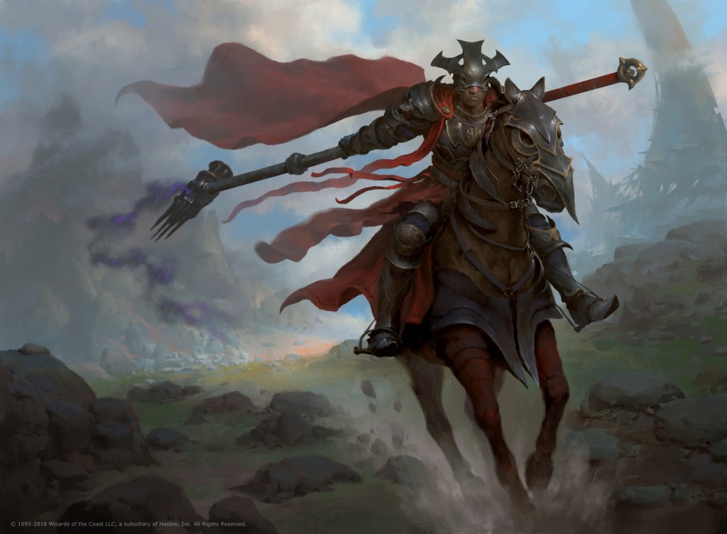 Cabal Paladin MtG Art from Dominaria Set by Lius Lasahido - Art of ...