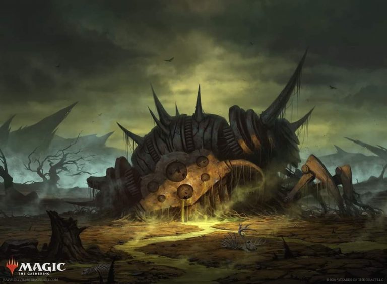 Blight Pile MtG Art from Dominaria United Set by Olivier Bernard - Art ...