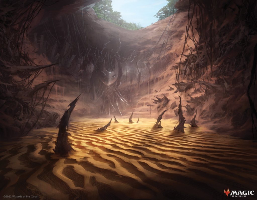 Caves of Koilos MtG Art from Dominaria United Set by Julian Kok Joon ...