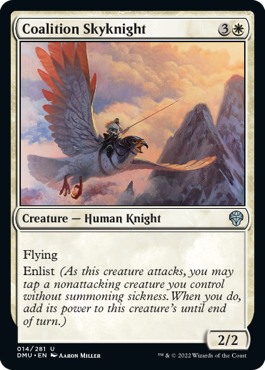 Coalition Skyknight MtG Art from Dominaria United Set by Aaron Miller ...