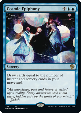 Cosmic Epiphany MtG Art from Dominaria United Set by Eli Minaya - Art ...