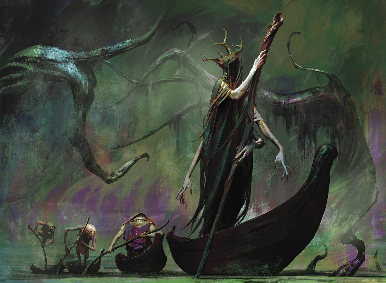 Eerie Soultender MtG Art from Dominaria United Set by Igor Kieryluk ...