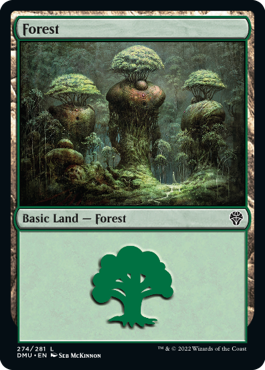 Forest MtG Art from Dominaria United Set by Seb McKinnon - Art of Magic: the Gathering