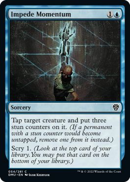 Impede Momentum MtG Art from Dominaria United Set by Igor Kieryluk ...