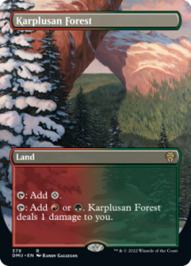 Karplusan Forest (Variant) MtG Art from Dominaria United Set by Randy ...